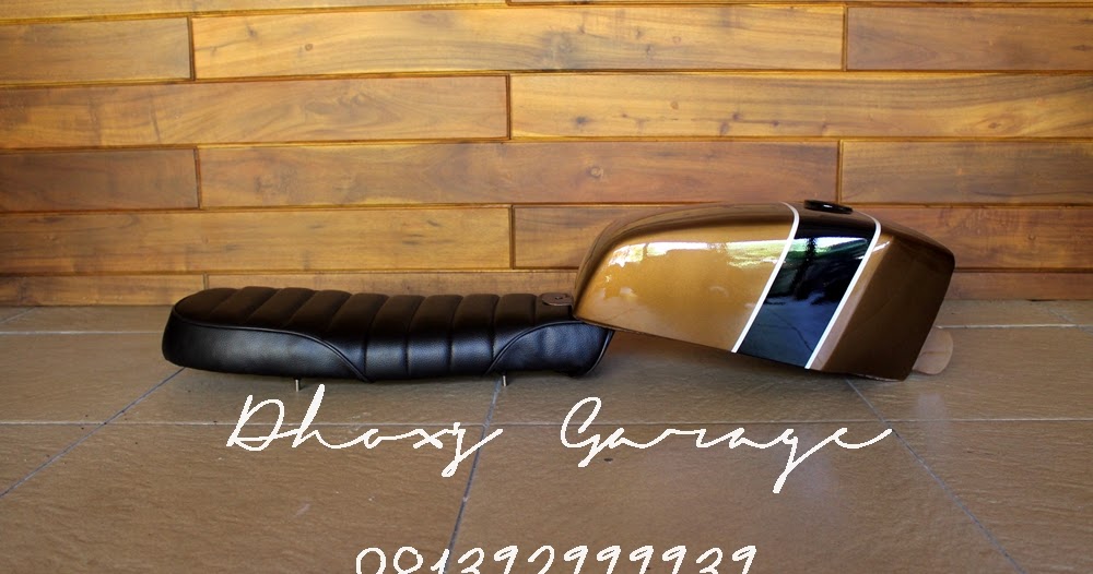 Tangki Knalpot Kustom: Tangki Japstyle Model Vector