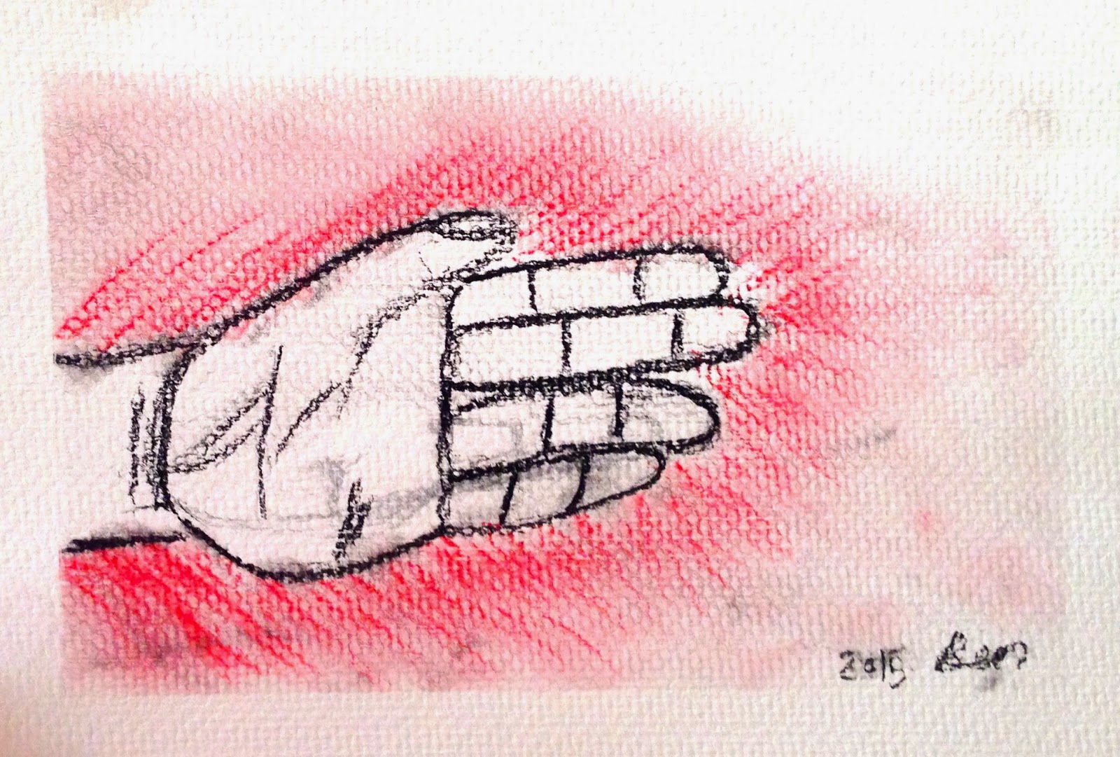 smallSHOP: Cast Plaster Hand Planters