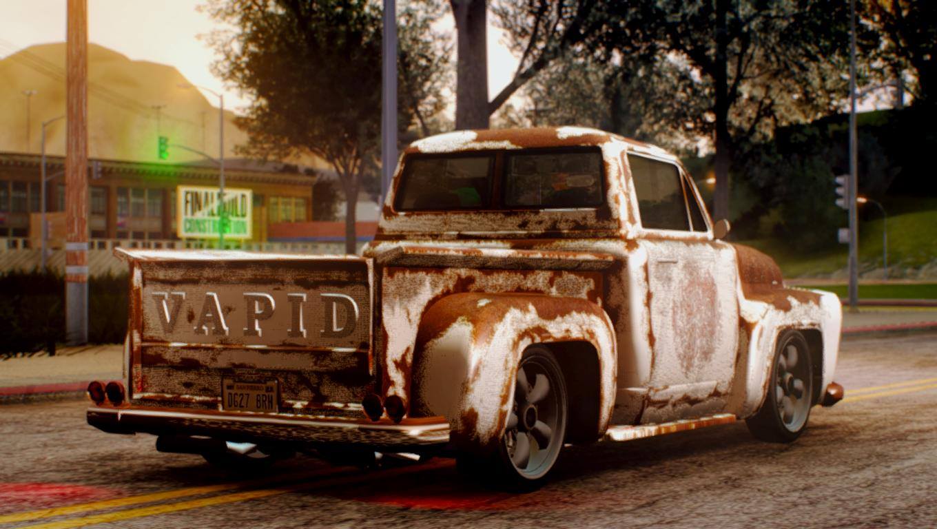 GTA V to GTA SA: GTA V Slamvan Custom (DLC Lowrider Custom Classic) to ...