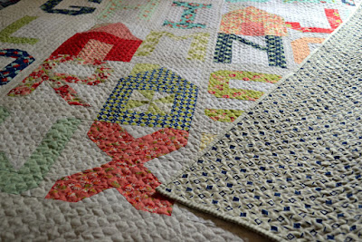 gemini stitches: Spell it With Moda - ABC quilt