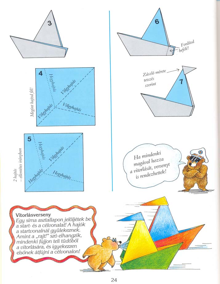 Játékos tanulás és kreativitás: Vitorláshajó egyszerűen, vitorlásverseny