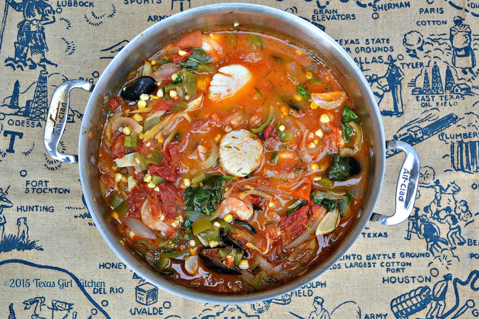 Texas Girl Kitchen: Watch and Learn - {Seafood Stew a la Provence (with ...