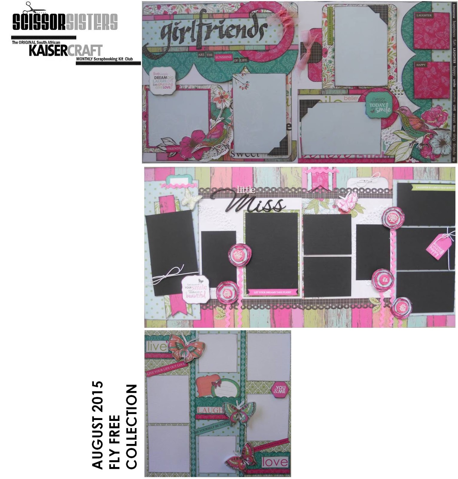 SCISSOR SISTERS KAISER KIT CLUB: AUGUST 2015: FLY FREE / LITTLE ONE