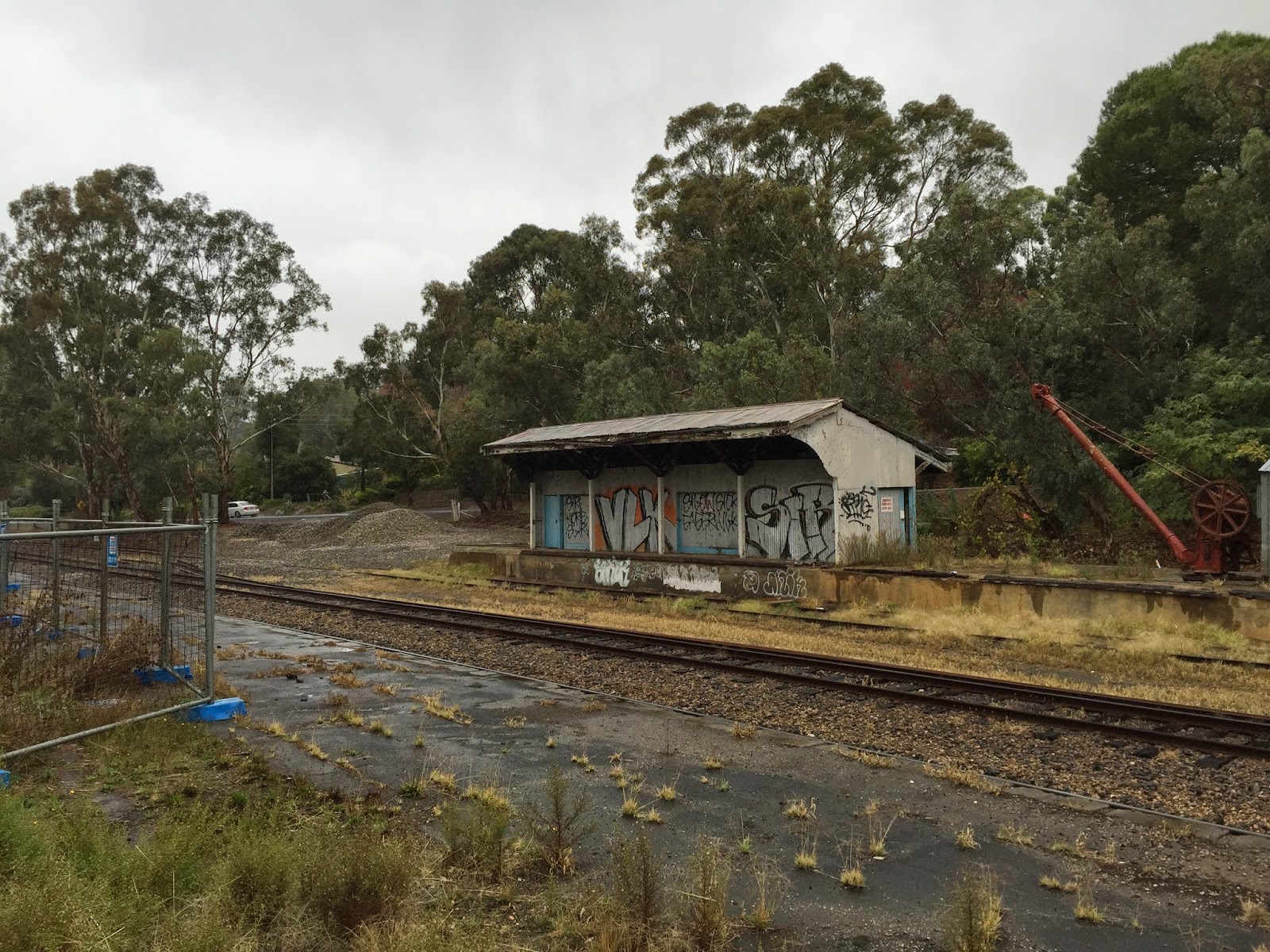 Epsilon's World: Balhannah Railway Station