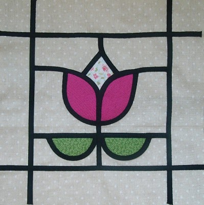 Tutoriales de Patchwork: TÉCNICA VIDRIERA