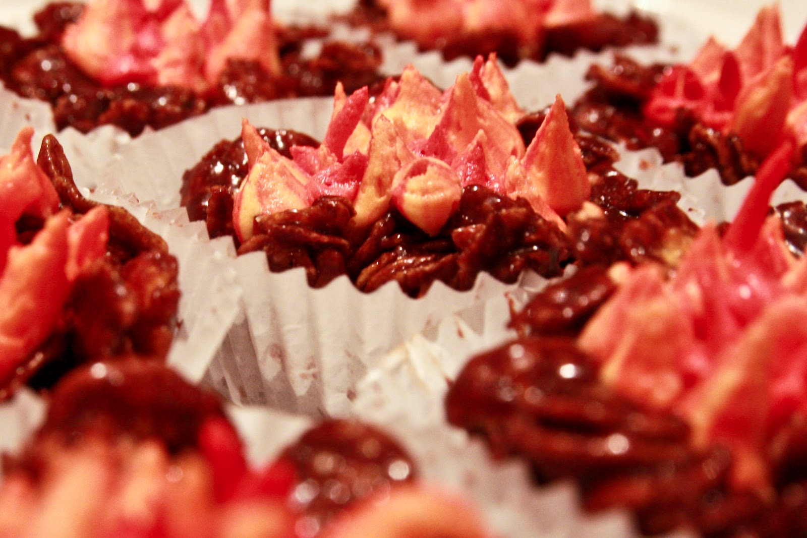 The Cake Trail: Bonfire Night Flaming Cornflake Cakes