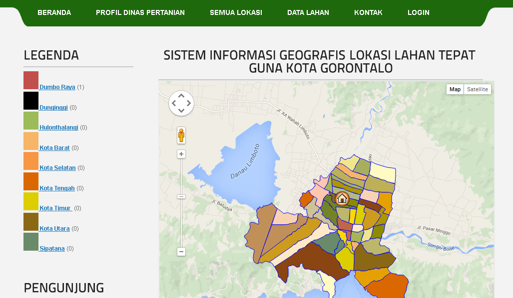 Contoh Sistem Informasi Geografis - Homecare24