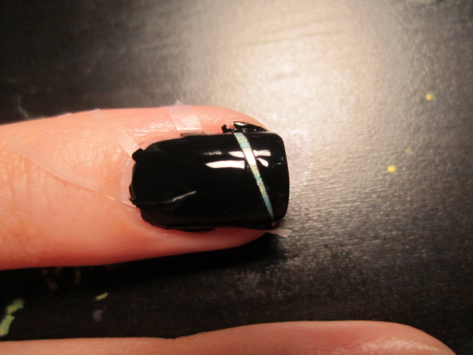 Jessica's Nail Art: Tape Beams Tutorial