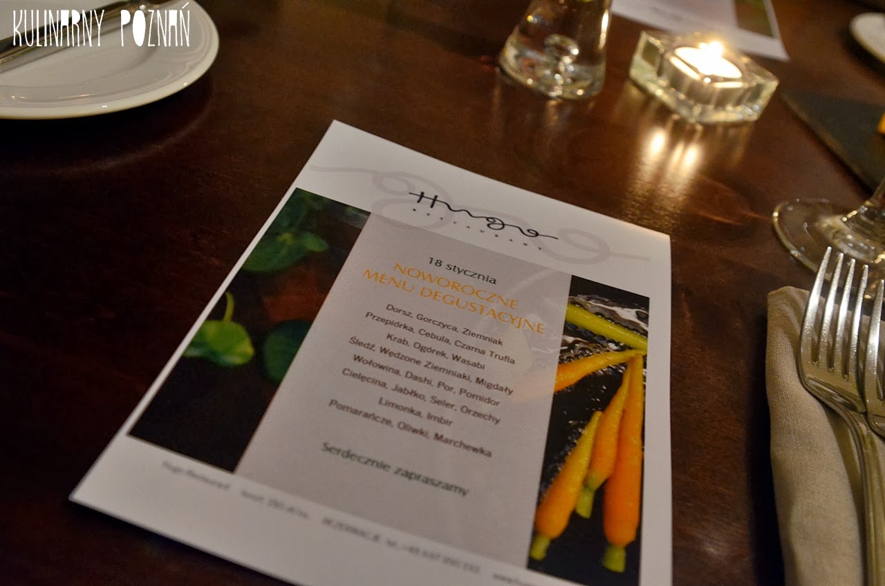 KULINARNY POZNAŃ: Menu degustacyjne w Hugo Restaurant