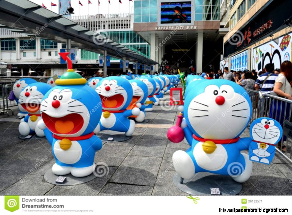 Front View Of Doraemon Figures | This Wallpapers