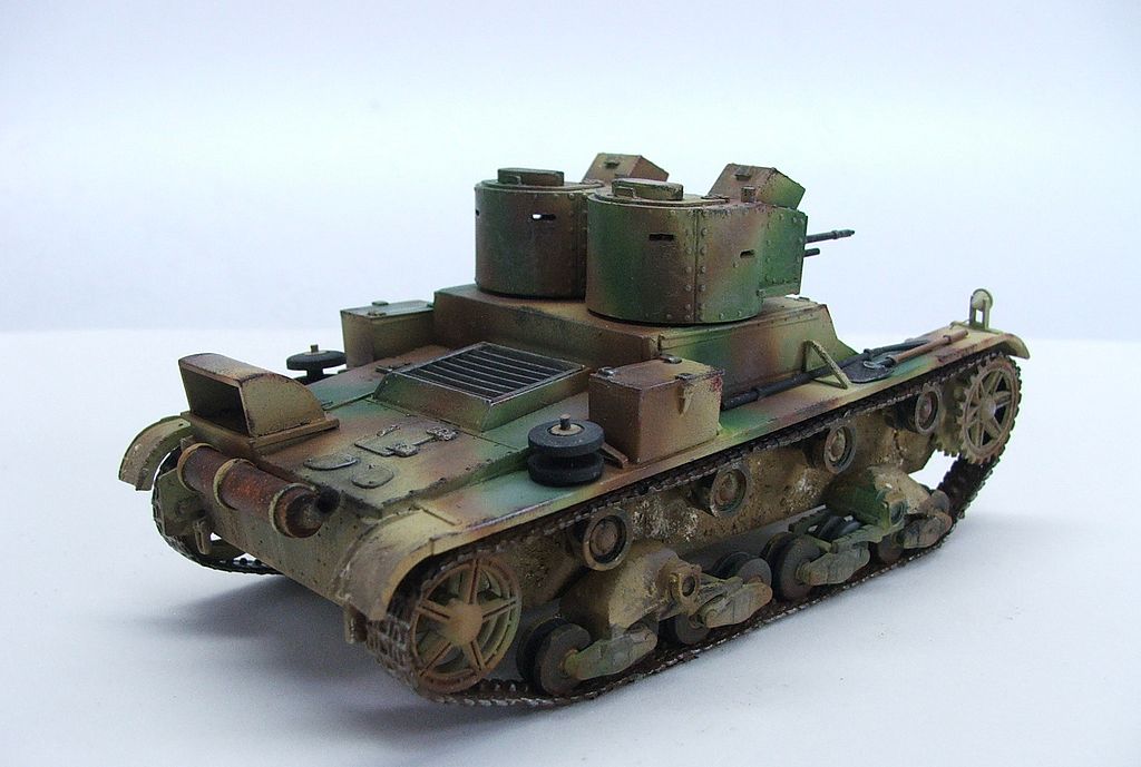 Panzerserra Bunker- Military Scale Models in 1/35 scale: Vickers 6-ton ...
