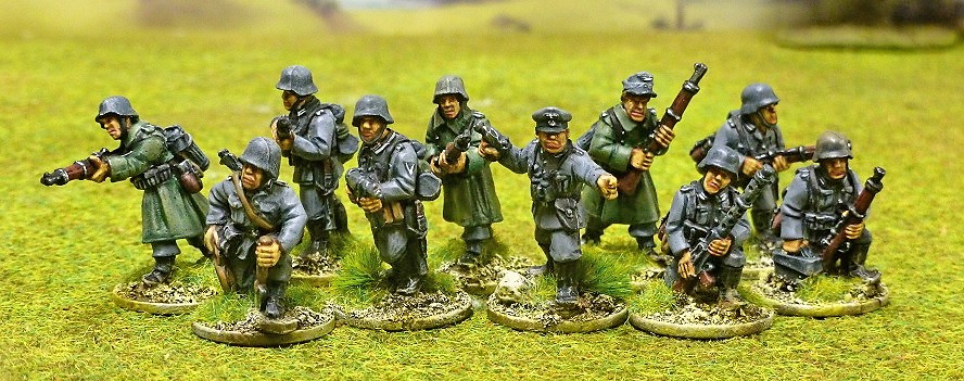 Metal Mercenaries: GALLERY: WWII 28mm Germans in Europe