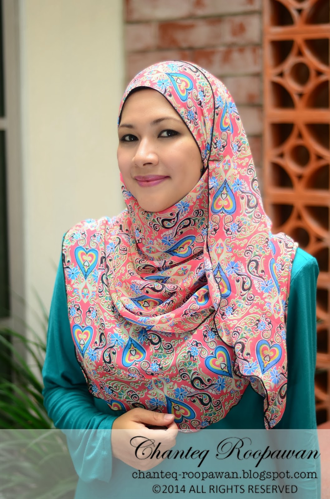 Chanteq Roopawan: Selendang Panjang Chiffon Bercorak (Long Chiffon ...