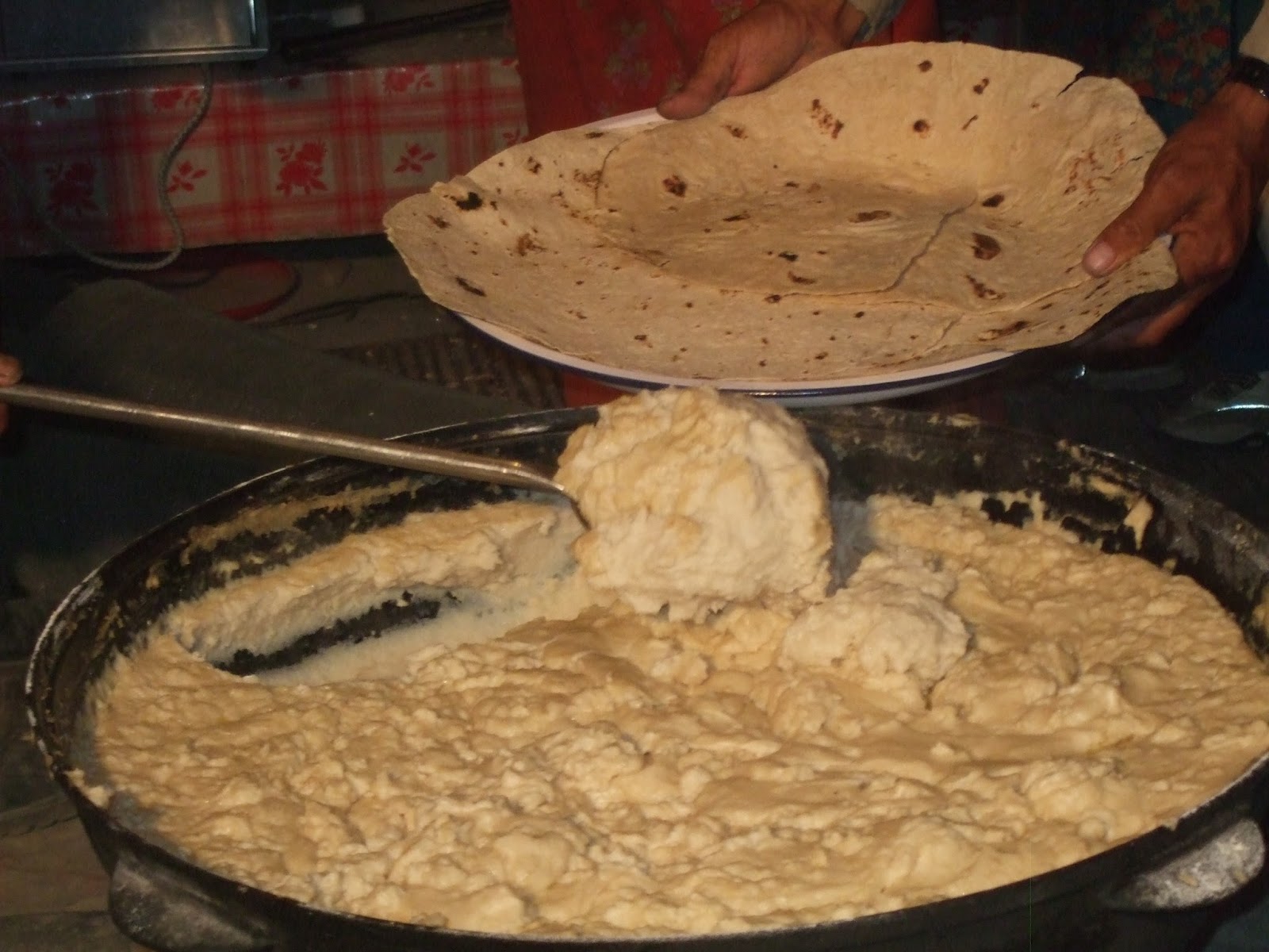 People of Hunza Gilgit Baltistan: LOcal Food.