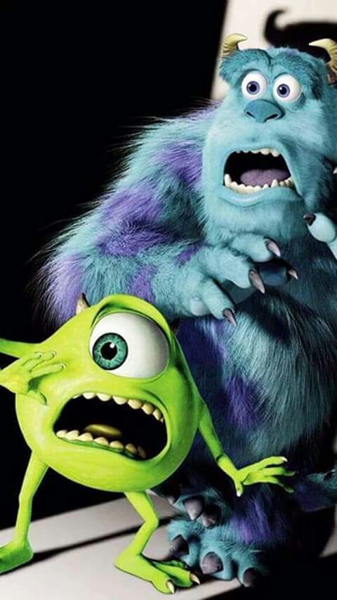 PAPEL DE PAREDE // Monstros S.A. - Isabela Borges