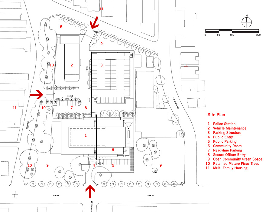 ARCH 3611 FALL11 MDARGENIO: LAPD Rampart Station-Los Angeles, California