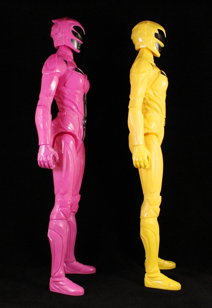 She's Fantastic: Power Rangers - 12" PINK & YELLOW RANGERS!