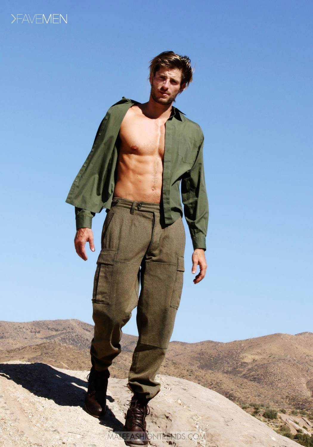 Adam Nicklas por Josh Williams para FAVE Magazine