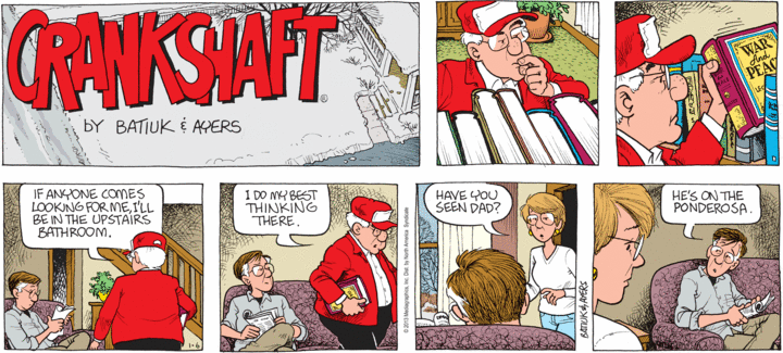 Old Comics world: Crankshaft 2013 (Daily Strips) - King Features