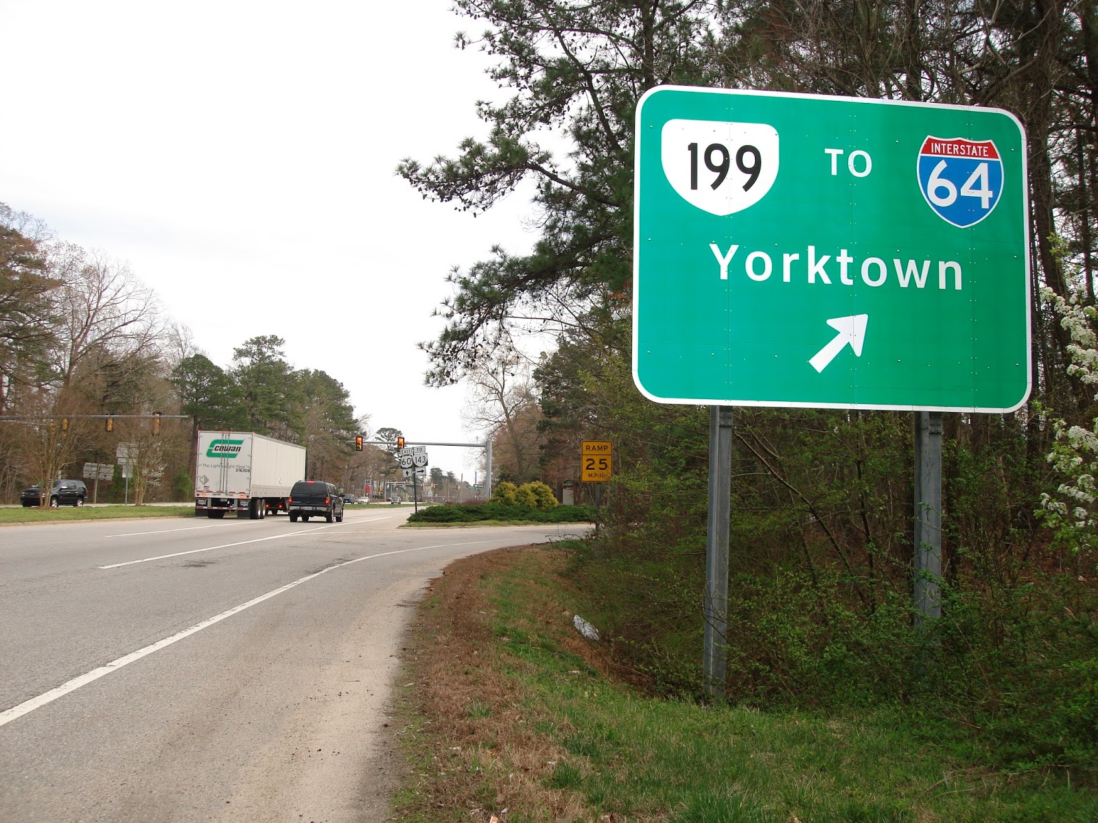 Luke's Signs: Route 60, Route 199, & Route 143 - Williamsburg, VA