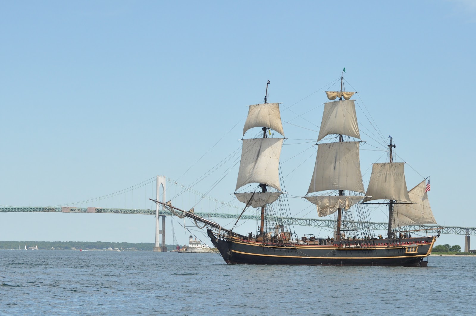 Three Kids and a Boat: Ocean State, Tall Ships & Ft Adams