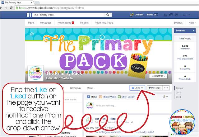 The Primary Pack: How To NEVER Miss A Facebook Post Again!