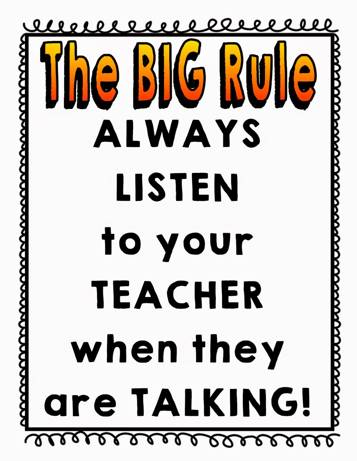 Transitional Kinder with Mrs. O: WBT Wednesday- Classroom Rules