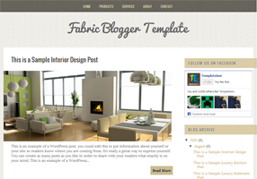 HTML5 Blogger Template Fabric | Thanh Hoa Blog