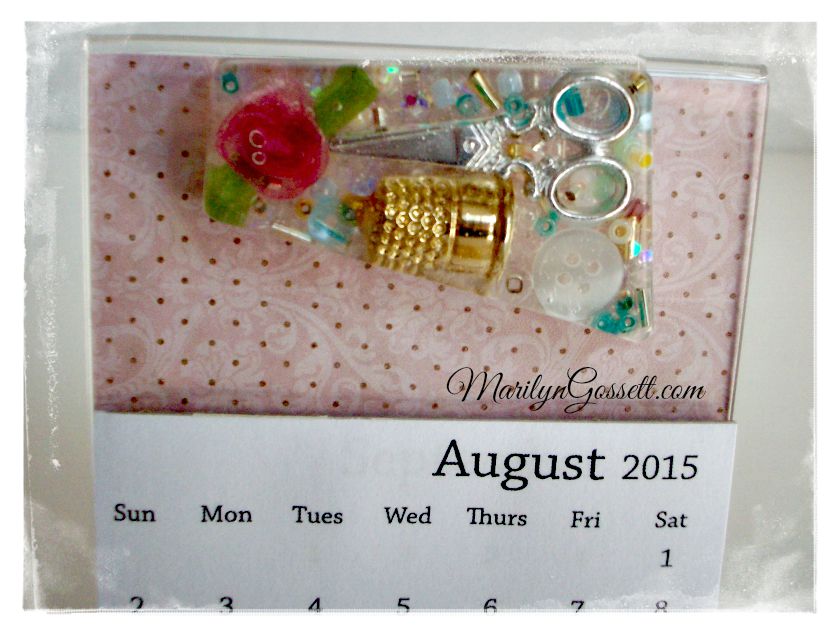 Marilyn Gossett Designs: ETI Resin Challenge Blog Hop - Mini Calendar ...