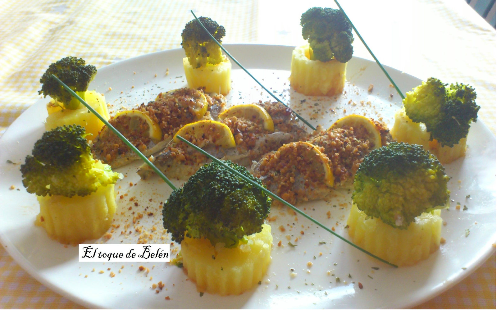 BACALADILLAS CON PICADA DE ALMENDRAS - El toque de Belén