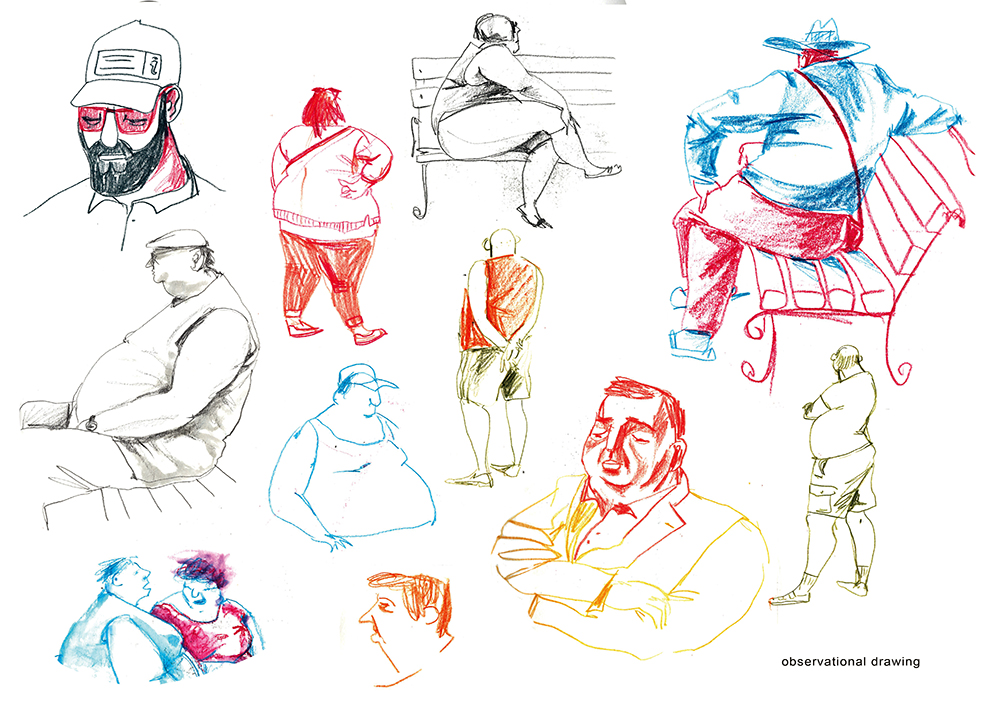 Observational Drawing People