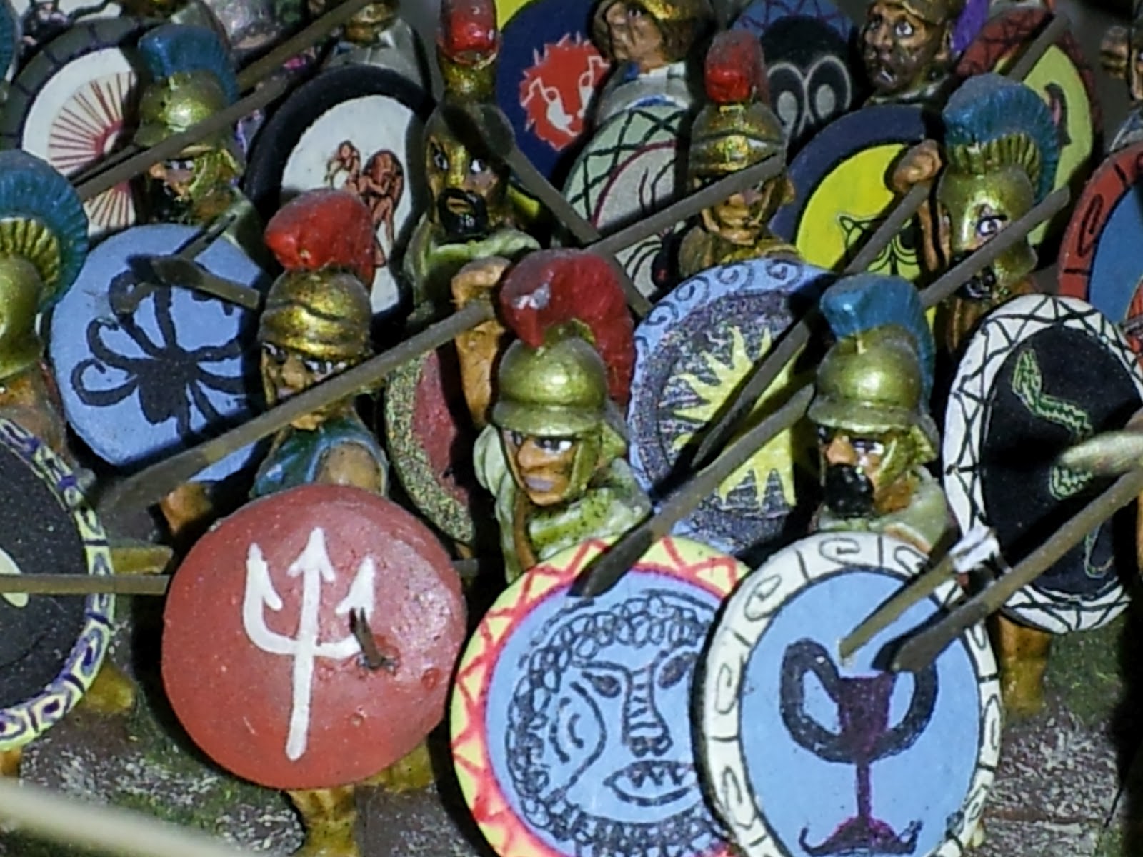 A Miniatures Hobby Room: Greeks