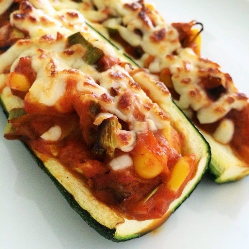 Feeding Issy: The Best Baked Courgettes