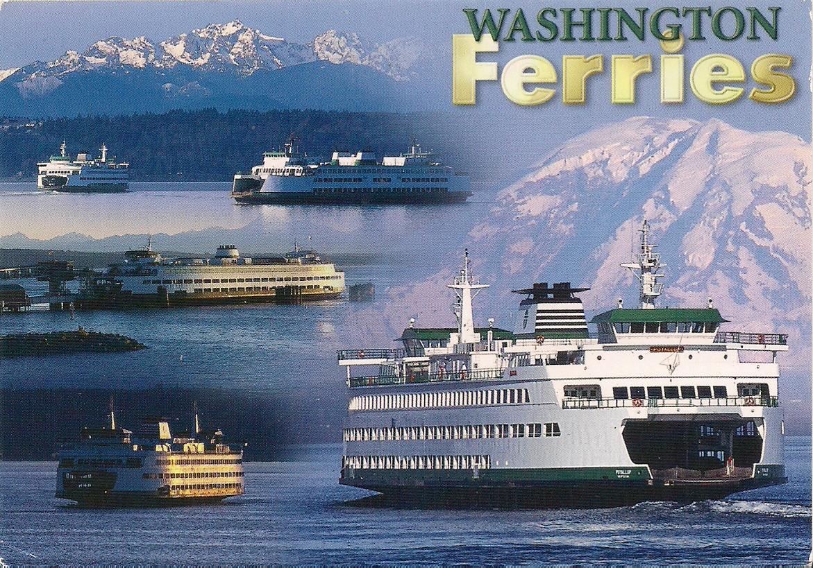 postcards2lufra: Washington Ferries