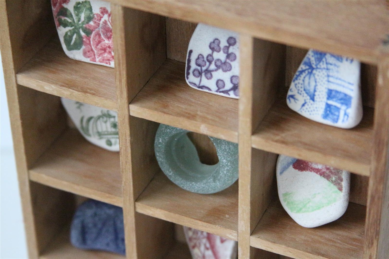 emuse: Sea glass storage and display ideas