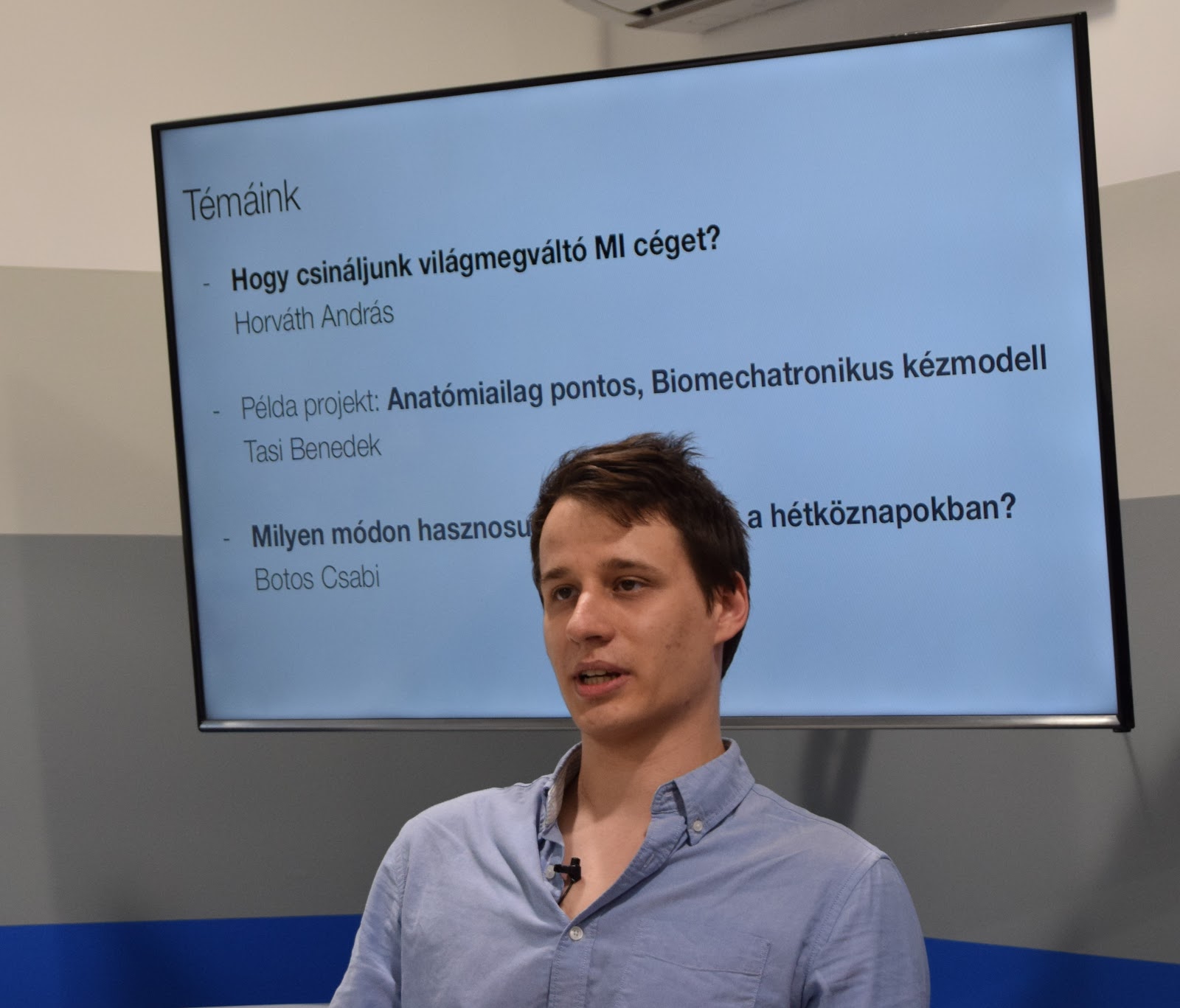 A közeljövőről közérthetően - Botos Csaba, Horváth András és Tasi Benedek József a mesterséges ...