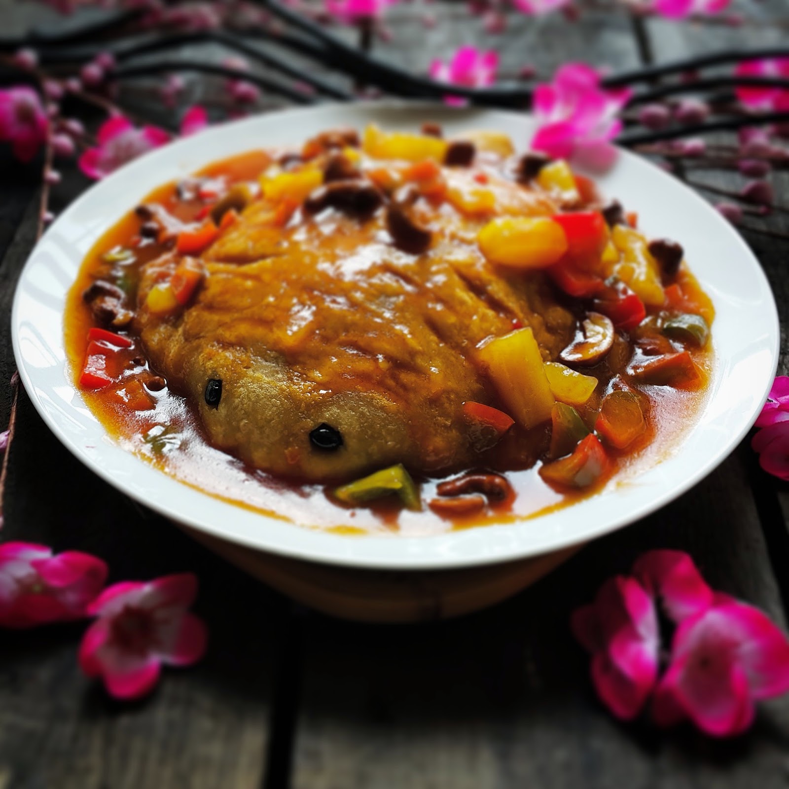 Kit Wai's kitchen : 年年有余 ~ Yam Fish in Sweet and Sour Sauce