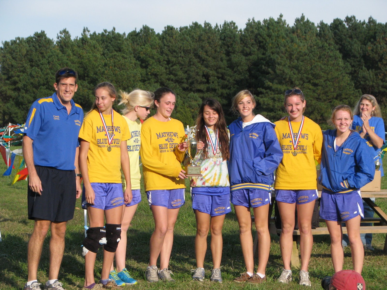 Mathews High School Cross Country: Mathews Boys and Girls Win District ...