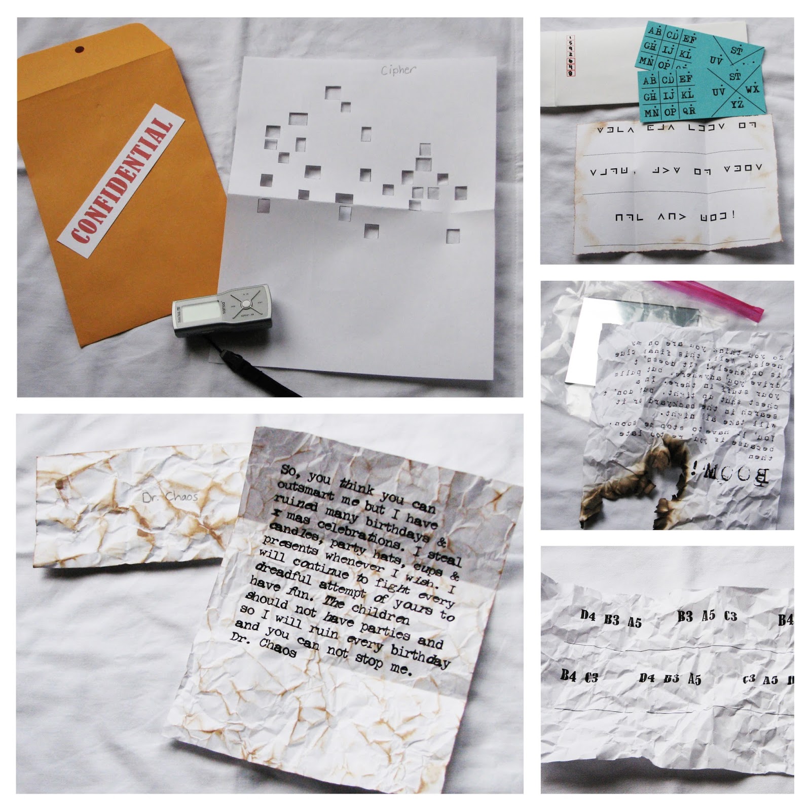 Birthday Blueprint: Spy Party