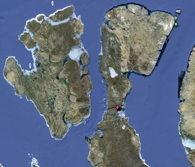 Northwest Passage 2013: S/V TOOLUKA waiting at East Bellot Strait for ...