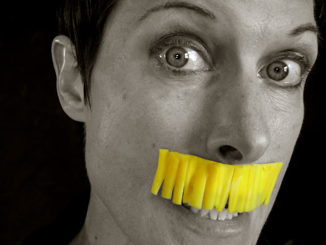 A Face A Day: 365 self portraits and others: I mustache you a question ...