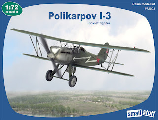 Small Stuff Models: 1/72 Polikarpov I-3 Update - Box, Instructions, Decals