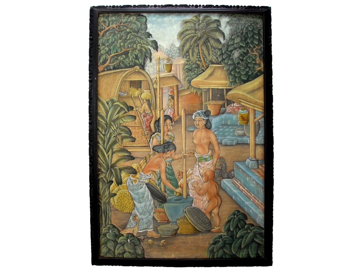 PATINA ANTIK: BALINESE UBUD PAINTING