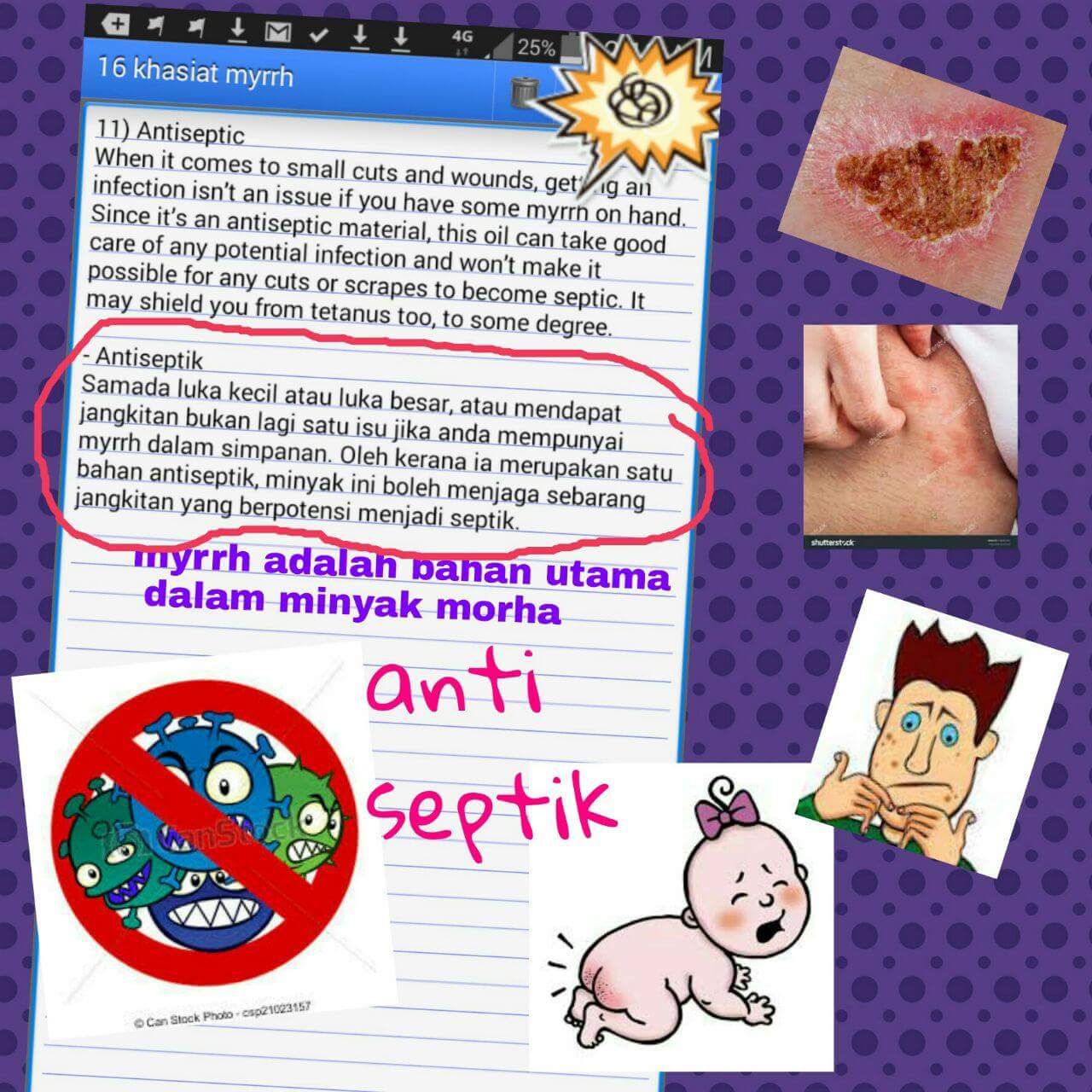 Dah ada Minyak Morha?: Khasiat unik myrrh