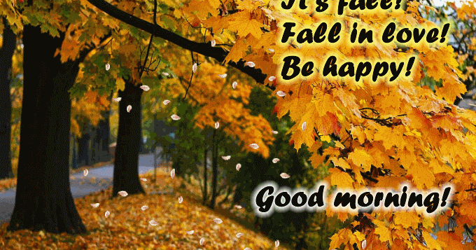 Good Morning Fall Graphics Wednesday Happy Morning Quotes Wonderful ...