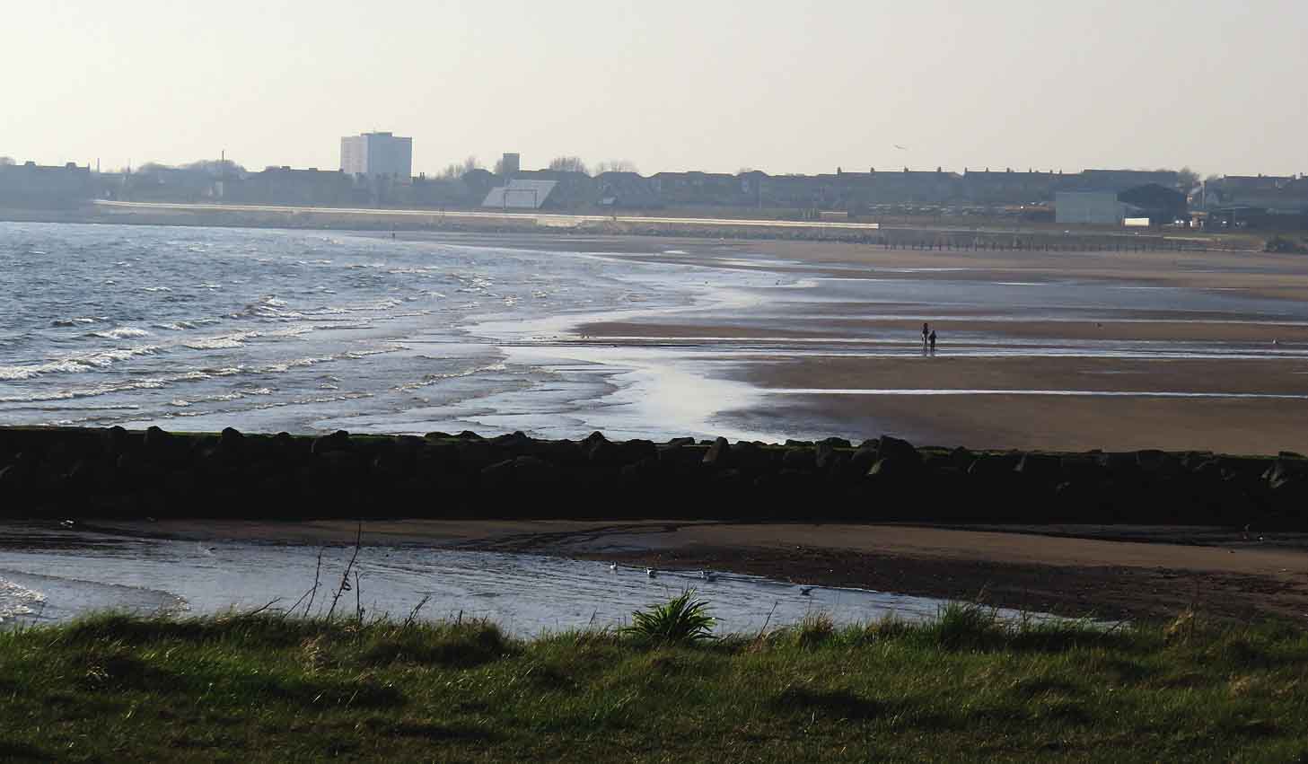 Alex and Bob`s Blue Sky Scotland: Ardeer Beach. Stevenston. River ...