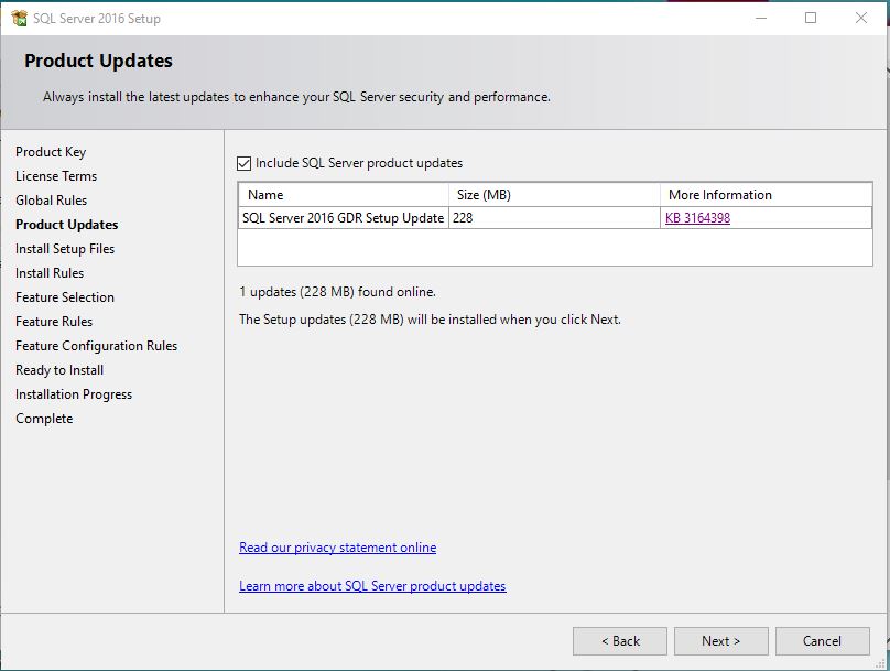 HodentekMSSS: Installing SQL Server 2016 Developer Edition