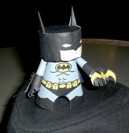 Mini Batman Papercraft Toy | Papercraft Free Download And Paper Toys Model