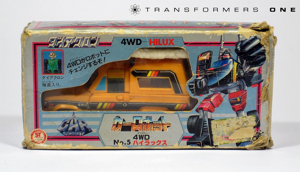 Transformers Square One: Diaclone "Yellow Trailbreaker" Quickie