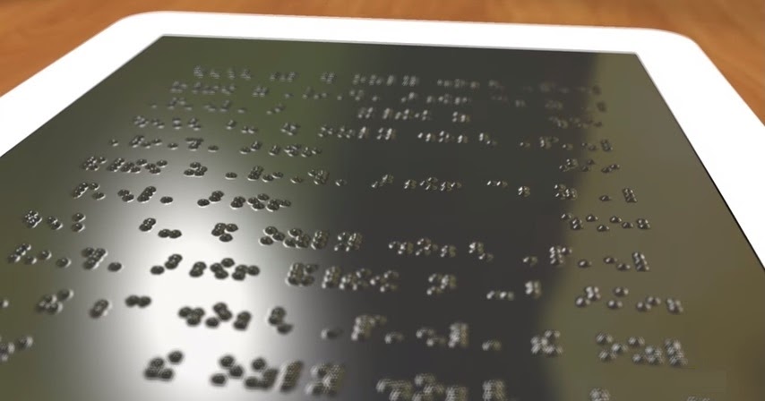 Braille pode estar a caminho dos tablets ~ Apps do Android